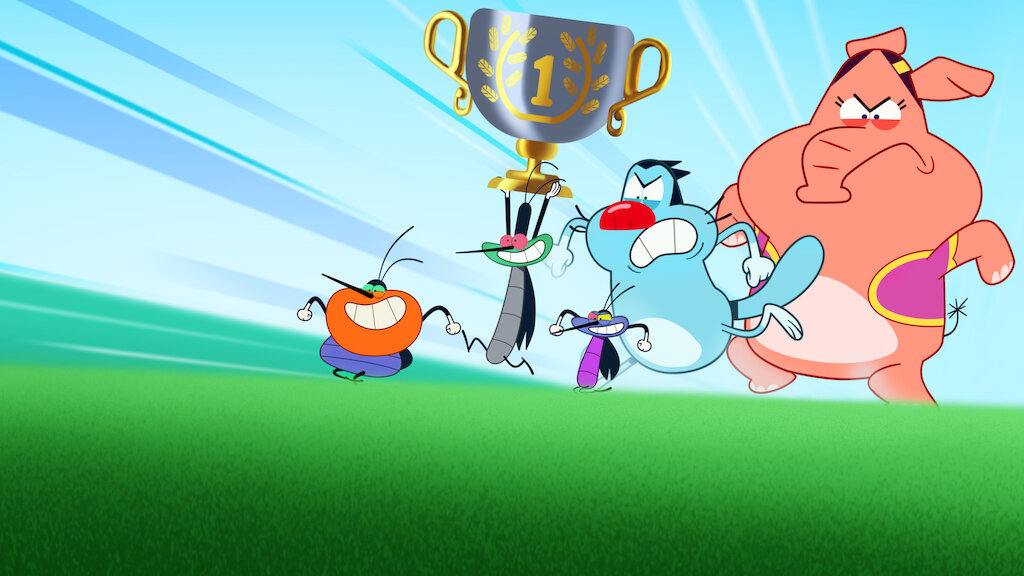 Oggy And The Cockroaches Bob The Dog